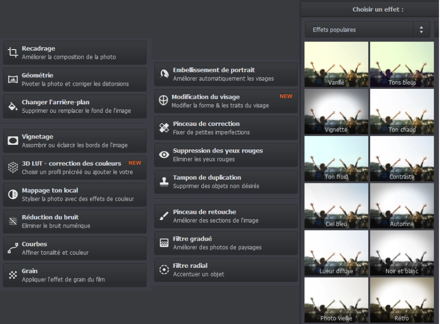 PhotoWorks : le logiciel de retouche photo automatique |Le logiciel gratuit